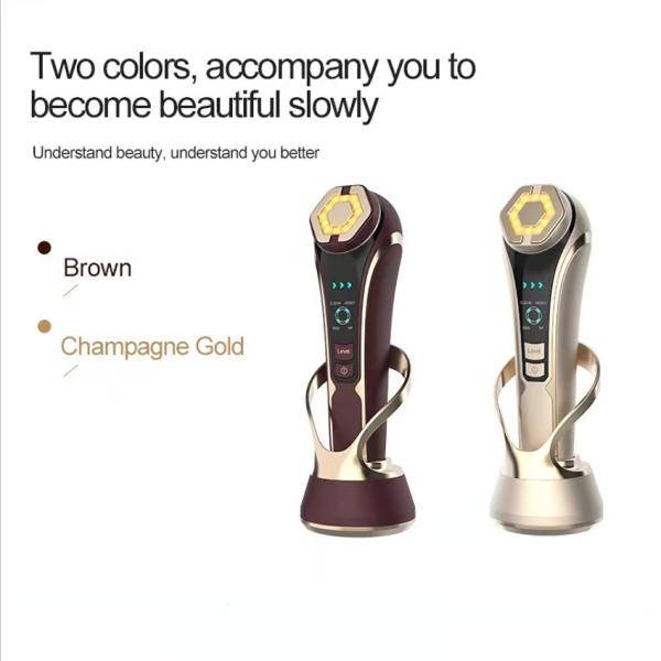 Quality 4 In 1 Rechargeable Multifunction Beauty Device Microcurrent RF Radio Frequency for sale