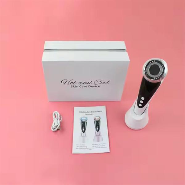 Quality LED Microcurrent Face Lift Machine Hot Cold Red Light Photon Beauty Device for sale