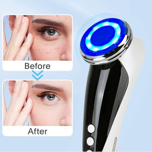 Quality LED Microcurrent Face Lift Machine Hot Cold Red Light Photon Beauty Device for sale