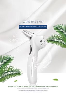 China Vacuum Facial Blackhead Removal Suction Device Rechargeable Deep Pore Cleanser Machine for sale