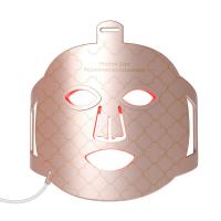 Quality LED Red Infrared Light Therapy Face Mask Skin Tightening Face Lift Beauty for sale