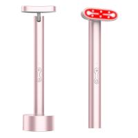 Quality 7 Color Nano Red Light Electric Eye Beauty Device EMS Portable Vibrating Eye for sale