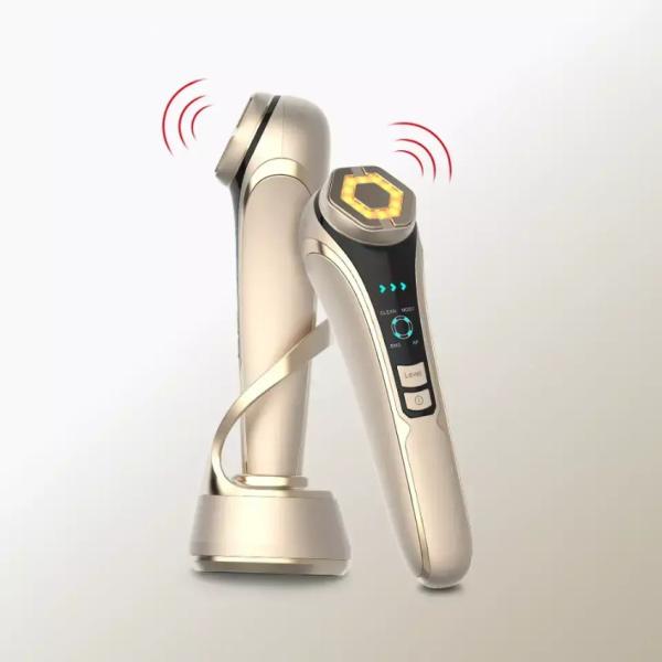 Quality 5 In 1 Multifunction Beauty Device Phototherapy RF EMS Microcurrent Facial for sale