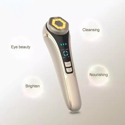 China 5 In 1 Multifunction Beauty Device Phototherapy RF EMS Microcurrent Facial Lifting Instrument for sale