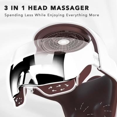 China Multi Function Wellness Head Scalp Massager Electric Head And Eye Massager Easy To Use for sale