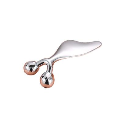 中国 亜鉛合金 フェイスリフティング マッサージローラー 皮膚ケア 天然の顔マッサージローラー ツール 販売のため