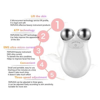 China LED Photon Therapy Wrinkle Remover Machine Anti Puffiness EMS Vibration Lifting Face Massager for sale