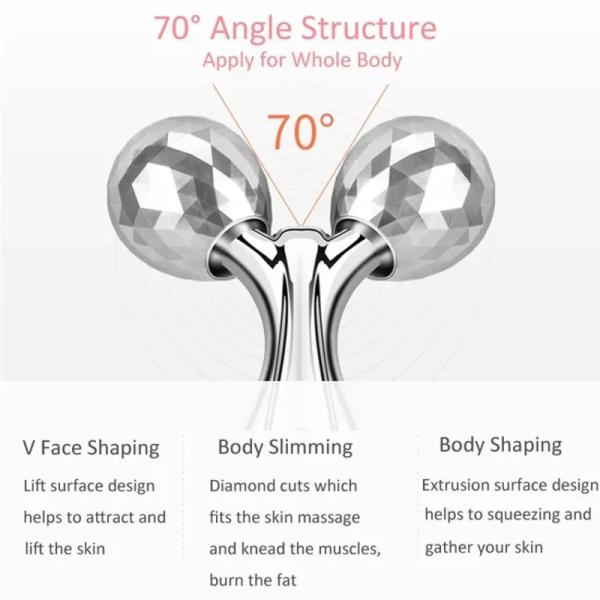 Quality Handheld 3D Face Lift Roller Massager Wireless Remote Control Body Shaping for sale