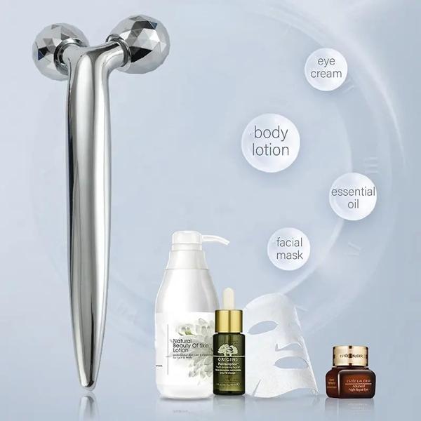 Quality Portable Mini 3D Face And Neck Lifting Roller Handheld Anti Aging Facial for sale