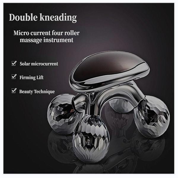 Quality Microcurrent Face And Neck Lifting Massager Handheld Anti Cellulite Slimming for sale