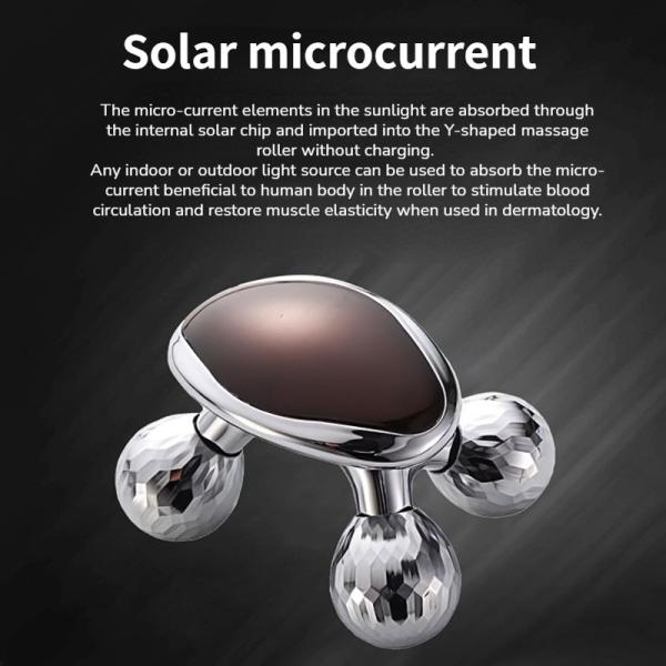 Quality Microcurrent Face And Neck Lifting Massager Handheld Anti Cellulite Slimming for sale