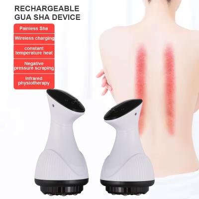 China Portable Chinese Vacuum Cupping Massager Body Scraping Electric Therapy Machine for sale