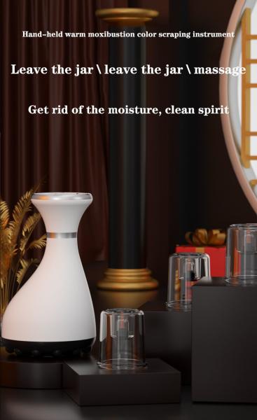 Quality Gua Sha Scraping Cupping Massager Electric Cupping Therapy Machine 3.7V for sale