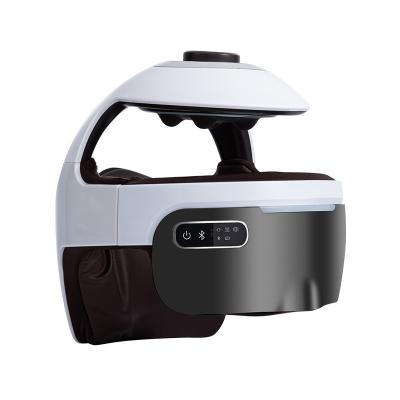 China Intelligent Electric Bluetooth Head SPA Massager Helmet Octopus Vibration With Air Pressure for sale