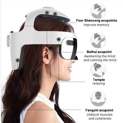 China Intelligent Electric Bluetooth Head SPA Massager Helmet Octopus Vibration With Air Pressure for sale