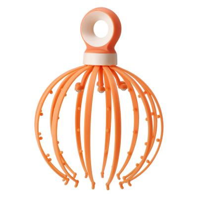 China Relax Relief Head Scalp Massager Handheld Octopus Claw Scalp Massager Custom Color for sale
