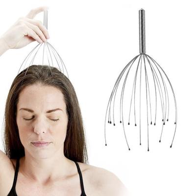 China Handheld 20 Fingers Head Massager For Relieve Fatigue Head Massage Claw Scratcher for sale