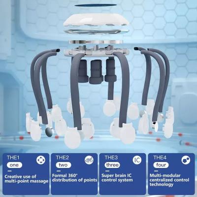 Cina Massaggiatore per cuoio capelluto a forma di artiglio di polpo automatico per decompressione in vendita