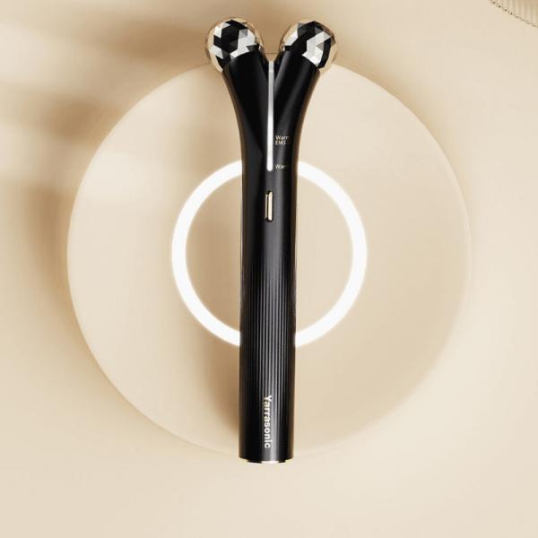 Quality 3D Face And Neck Lifting Massager EMS 360 Rotate Y Shape Massage Roller Wrinkle for sale