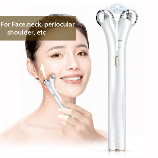Quality 3D Face And Neck Lifting Massager EMS 360 Rotate Y Shape Massage Roller Wrinkle for sale