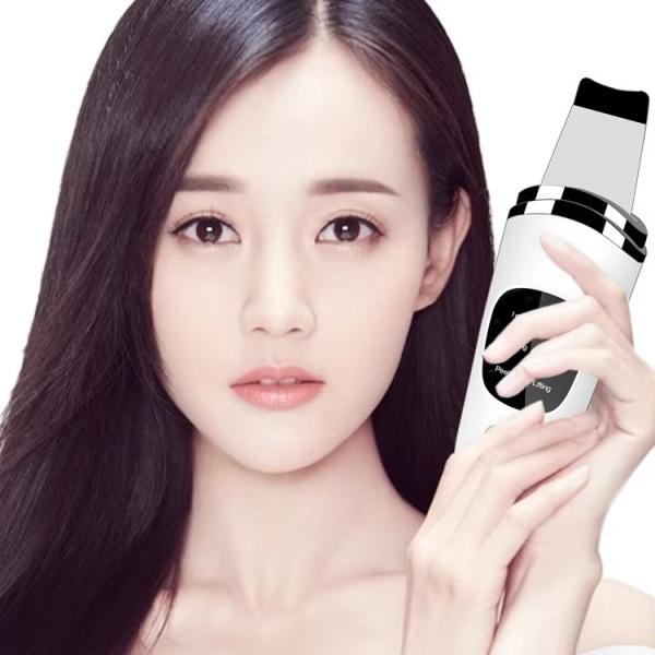 Quality 28kHz Frequency Ultrasonic Skin Scrubber Deep Cleaning Facial Pore Cleansing for sale