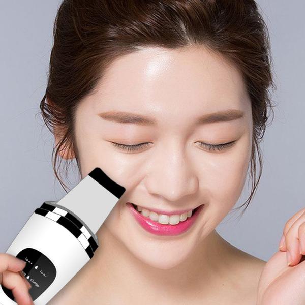 Quality 28kHz Frequency Ultrasonic Skin Scrubber Deep Cleaning Facial Pore Cleansing for sale