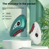 Quality Home Beauty Gua Sha Meridian Massage Brush With Red Light Therapy EMS Microcurre for sale