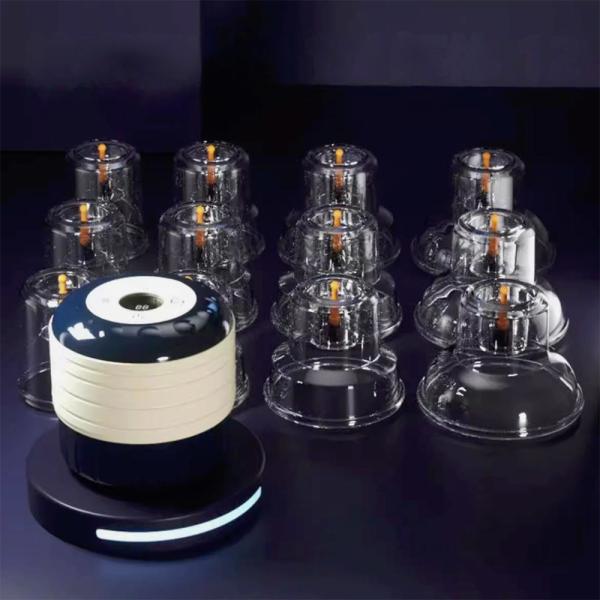 Quality Smart Electric Vacuum Cupping Machine For Cellulite With USB Rechargeable Power for sale