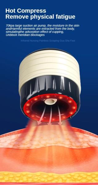 Quality Smart Electric Vacuum Cupping Machine For Cellulite With USB Rechargeable Power for sale