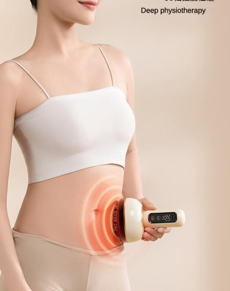 Quality Handheld Cellulite Slimming Massager Microcurrent 9 Levels Electric Gua Sha Tool for sale