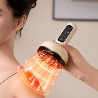 China Handheld Cellulite Slimming Massager Microcurrent 9 Levels Electric Gua Sha Tool for sale