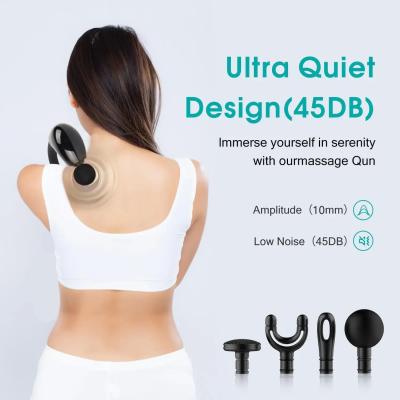 China Wireless Electric Massage Hammer Deep Tissue Muscle Relaxer Deep muscle relaxation effectively relieves muscle tension and soreness freeing you from the constraints of power cords and providing greate for sale