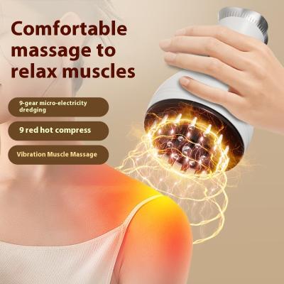 China Electric Meridian Brush Body Massager For Cellulite Scraping Therapy Combined With Massage Deep Stimulation Of Subcutaneous Fat Layer for sale