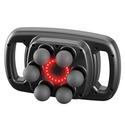 China Professional Deep Muscle Massage Gun with Brushless Motor 6 Massage Heads and 9 Vibration Speed Levels for Deep Fascial Relief for sale
