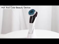 LED マイクロ電流 フェイスリフティング マシン ホット コールド レッド ライト フォトン ビューティ デバイス 脱毛剤