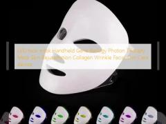 Handheld Skin Rejuvenation LED Therapy Photon Mask Skin Care LED Light Facial Mask