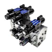 Quality Aluminum 6061 7075 Hydraulic Manifold Integrated Hydraulic Valve Solenoid Valve for sale