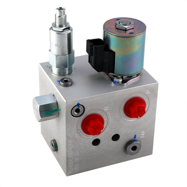 Quality Aluminum 7075 Hydraulic Valve Manifold with 350Bar Maximum Pressure and CNC Machining for Precision Control for sale