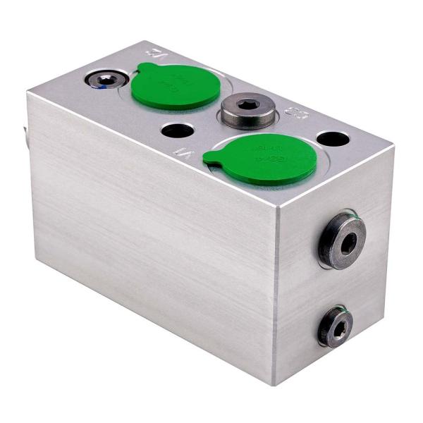Quality Integrated Hydraulic Manifold Valves Hydraulic Reversing Valve Aluminum CNC for sale