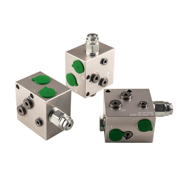 Quality Aluminum Steel Hydraulic Manifold Hydraulic Valve Block Custom Processing Service for sale