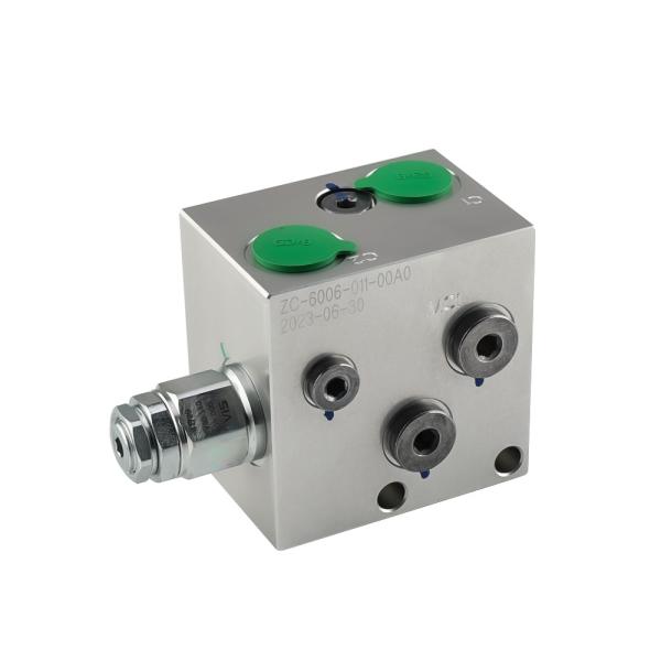 Quality Aluminum Steel Hydraulic Manifold Hydraulic Valve Block Custom Processing for sale