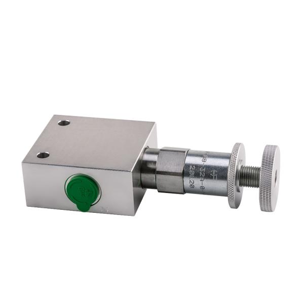 Quality Manifold Hydraulic Valve Block Hydraulic Motor Cushion Valve For Rotary for sale