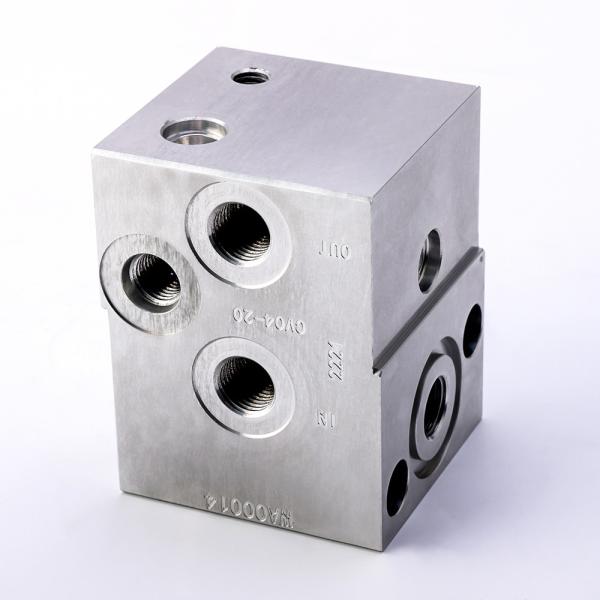 Quality Aluminum Cast Ductile Iron Steel Hydraulic Manifold Block Throttle Flow Control for sale