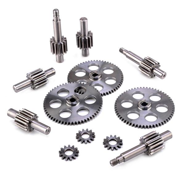 Quality Gear Shaft Metal Spur And Pinion Gear High precision Motor Gear Metal Machining for sale