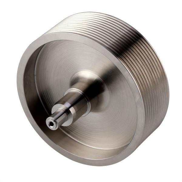 Quality Custom Aluminum CNC Turning Parts Small Machine Cast Steel Transmission Pulley for sale