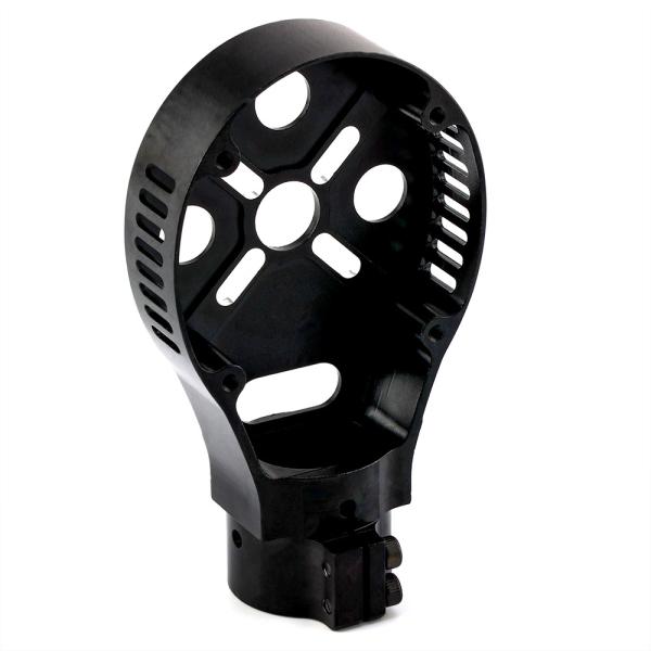 Quality 28mm Carbon Fiber Pipe Clamp Holder Quadcopter Engine Aluminum Alloy Support Base for sale