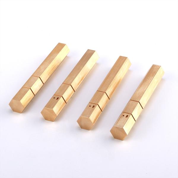 Quality Aluminum 6063-T6 Custom Brass Turning Parts 950mm Hexagonal Aluminum Extrusion for sale