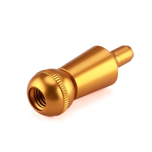 Quality Custom CNC Turned Parts Brass Anodized Aluminum High Precision CNC Lathe Part for sale