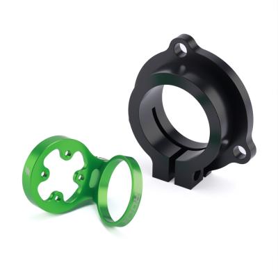 Cina Acciaio inossidabile alluminio 6061 ossido nero Taglio di precisione Rapid Prototyping Servizi di fresatura CNC parti con parti metalliche in vendita