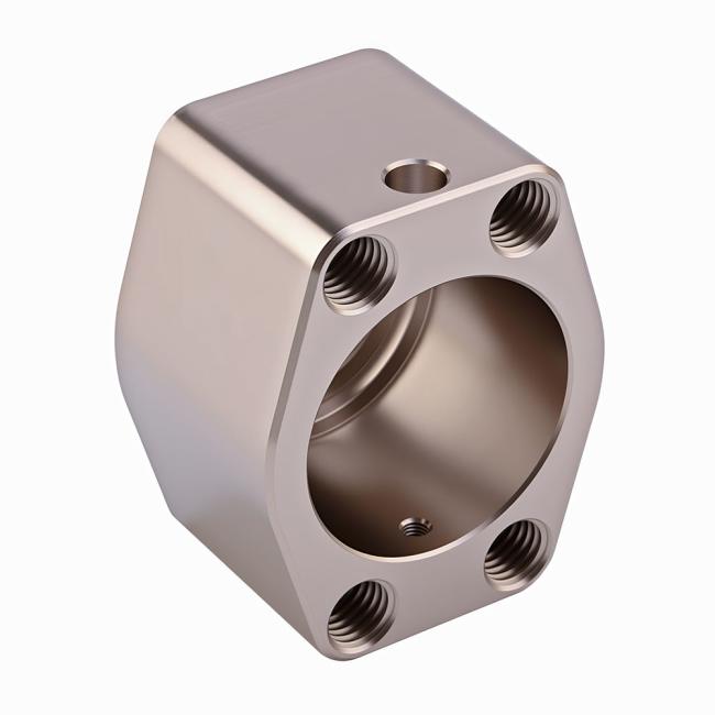 Precision CNC Machined Hydraulic Manifold